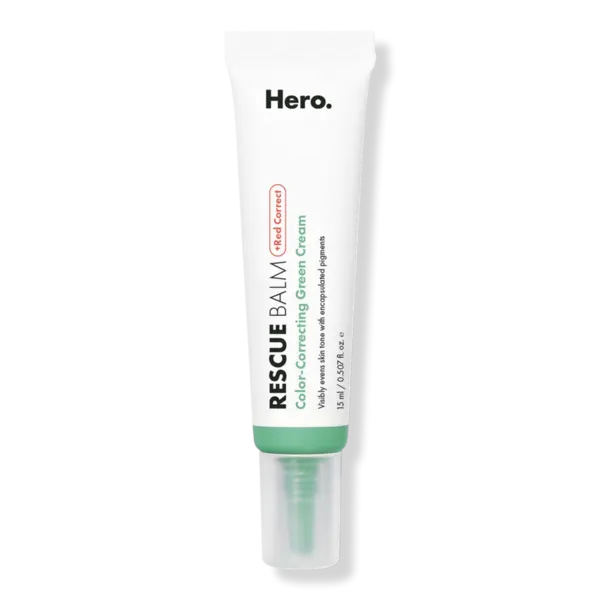 HERO COSMETICS Rescue Balm +red Correct Post-blemish Recovery Cream