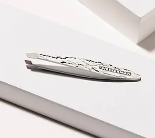 TWEEZERMAN Mini Slant Patterned Tweezer - One-color