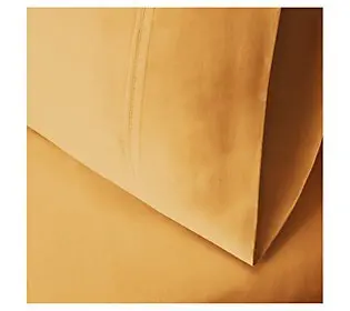 SUPERIOR 300-thread Count Solid 2-piece Pillowc Ase, Standard