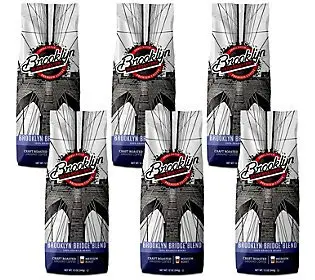 BROOKLYN BEAN ROASTERY Brooklyn Beans S/ 72-oz Brooklyn Bridge Medi Um Roast Groun
