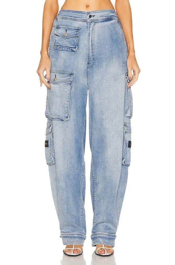 EB DENIM Cargo Pants - Rain Wash