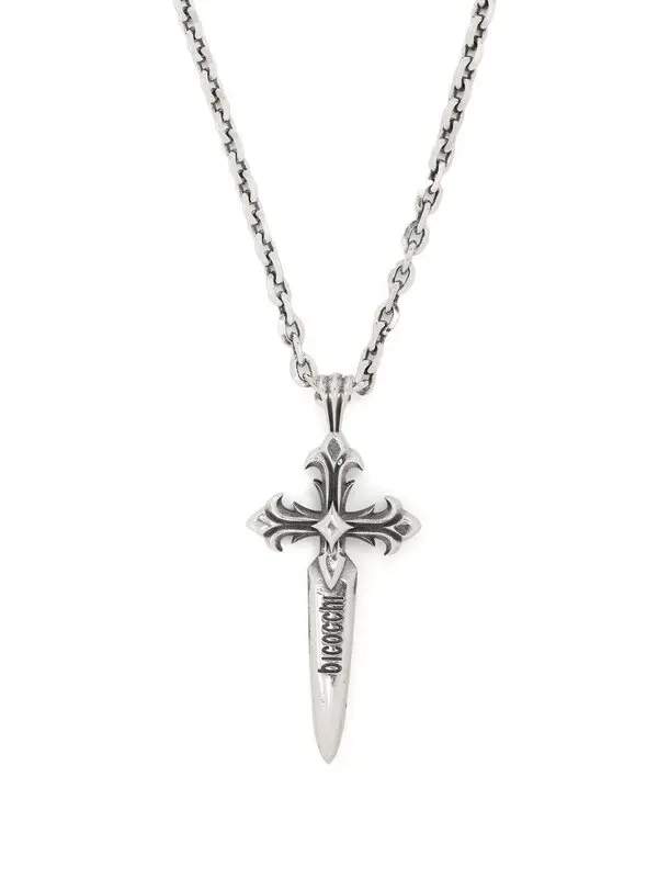 Emanuele Bicocchi Dagger-cross Pendant Necklace