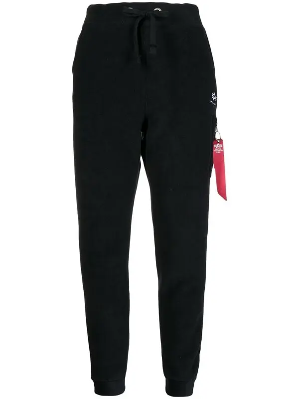 Alpha Industries Drawstring-waist Slim Track Pants