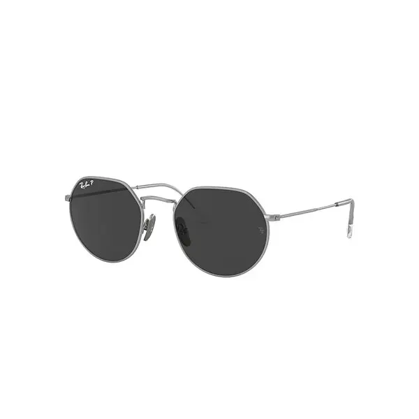 Ray-ban Jack Titanium Sunglasses - Silver