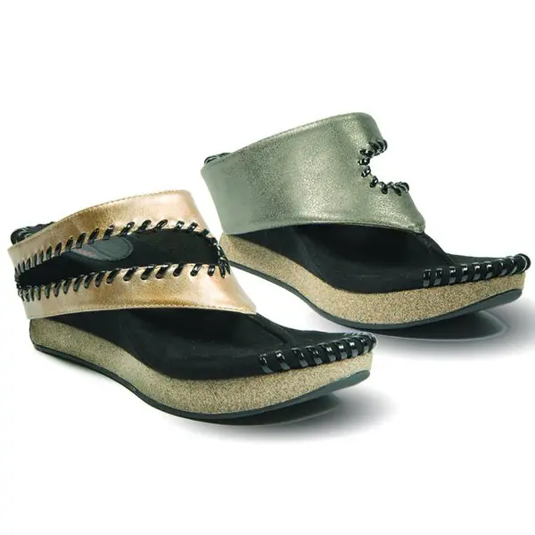 MODZORI Tita 1 Sandal - Gold | Editorialist