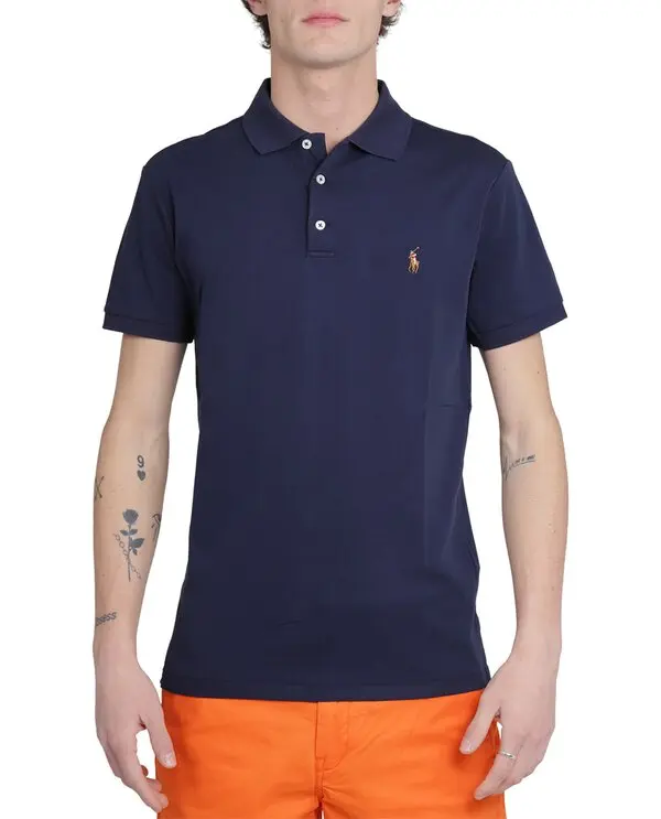 Ralph Lauren Blue Logo Polo - Navy | Editorialist