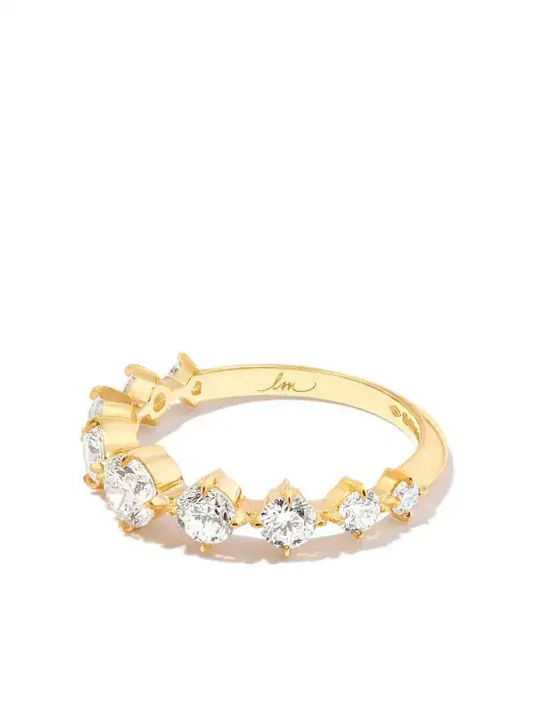 Lizzie Mandler Clat Diamond Ring - Gold | Editorialist