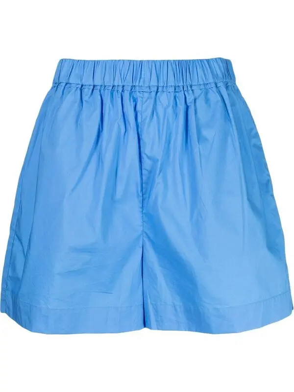 Buy Remain Birger Christensen Wide-leg Track Shorts - Blue At 50% Off ...