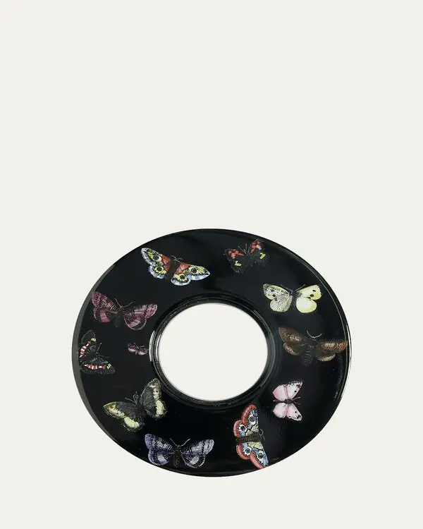 FORNASETTI Frame With Convex Mirror Farfalle Butterflies