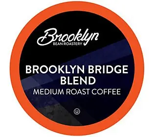 BROOKLYN BEAN ROASTERY Brooklyn Beans 40-count Brooklyn Bridge Blend C Offee Pods