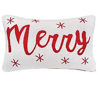 C&F HOME Merry 14' X 22' Knitted Throw Pillow - One-color