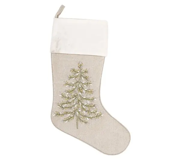 C&F HOME Winter Garden Stocking