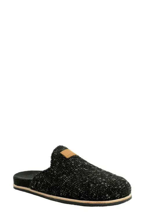 REVITALIGN Alder Faux Shearling Orthotic Slipper - Black