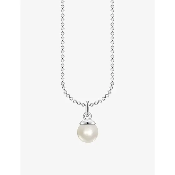 THOMAS SABO Freshwater Pearl And Sterling Silver Pendant Necklace