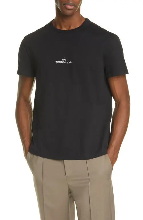 MAISON MARGIELA Crewneck T-shirt - Black