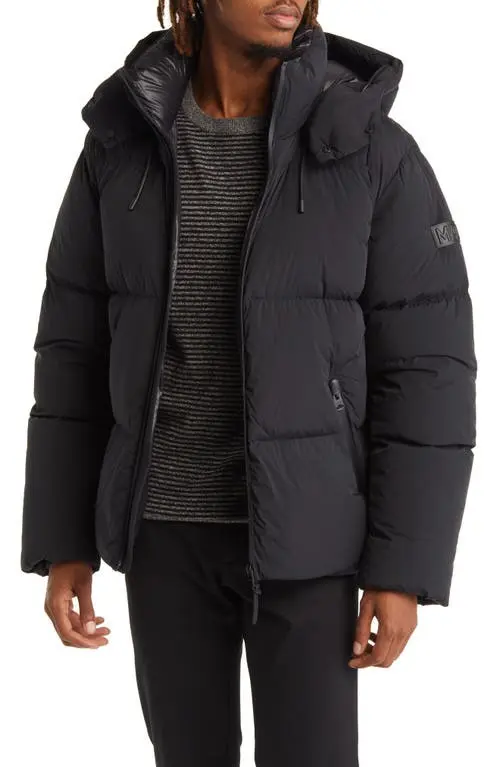 Buy Mackage Kent 800 Fill Power Down Puffer Jacket - Black At 40% Off ...
