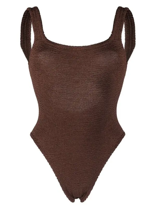 Hunza G Open-back One-piece Swimsuit