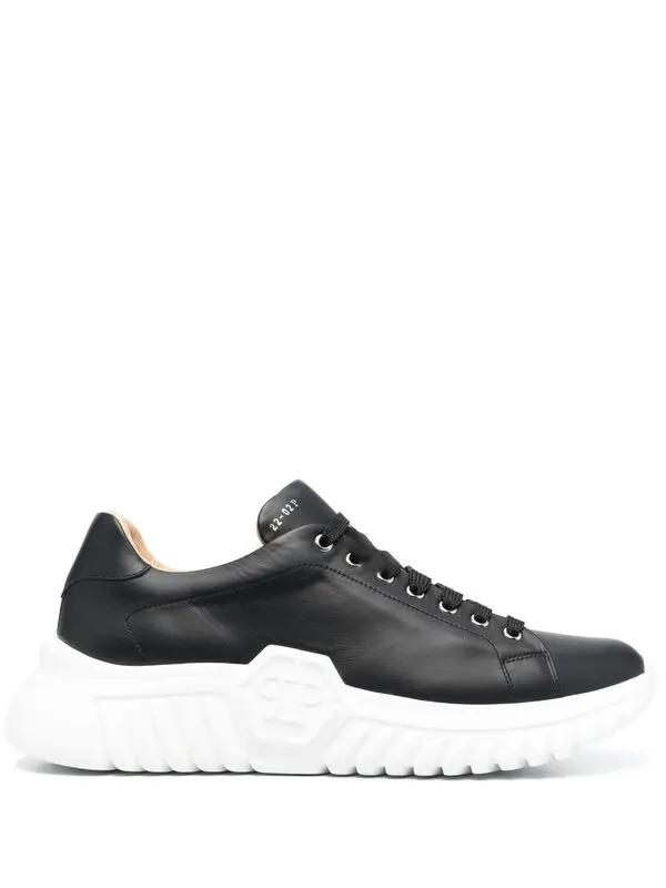 Philipp Plein Basic Runner Low-top Sneakers - Black