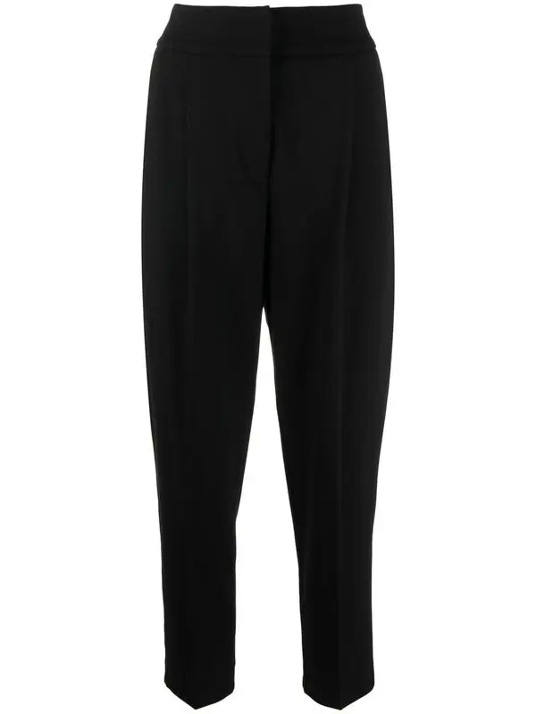 LE TRICOT PERUGIA Cropped Tapered Trousers