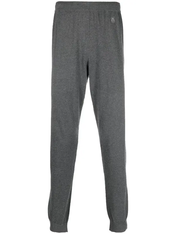Corneliani Jersey-knit Track Pants - Grey