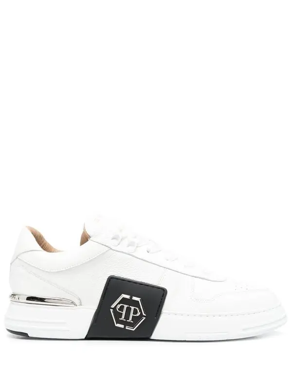 Philipp Plein Hexagonal Low-top Sneakers - White