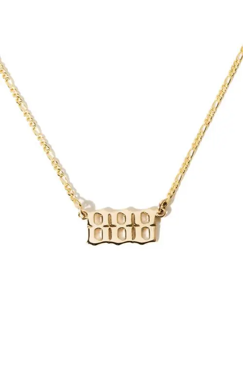 CHILD OF WILD Angel Energy Pendant Necklace - Gold - 8