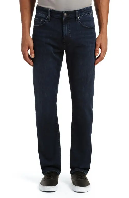 MAVI Zach Straight Leg Jeans - Rinse Brushed Supermove