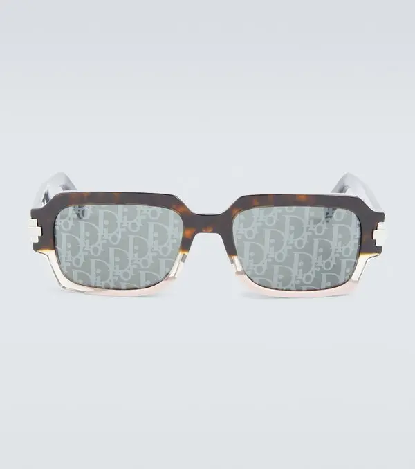 Dior Diorblacksuit Xl S1i Rectangular Sunglasses - Multicoloured