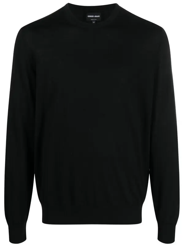 Giorgio Armani Fine Knit Virgin Wool Jumper