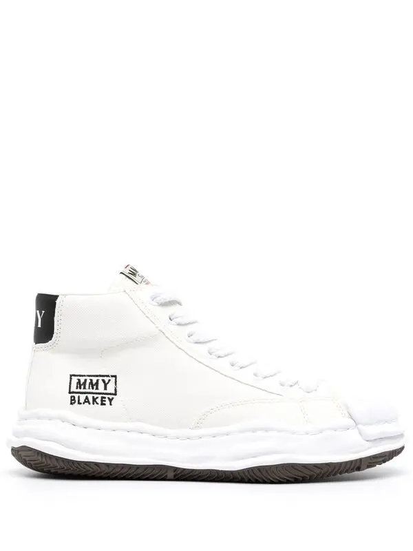 Mihara Yasuhiro Blakey Mid-top Sneakers - White