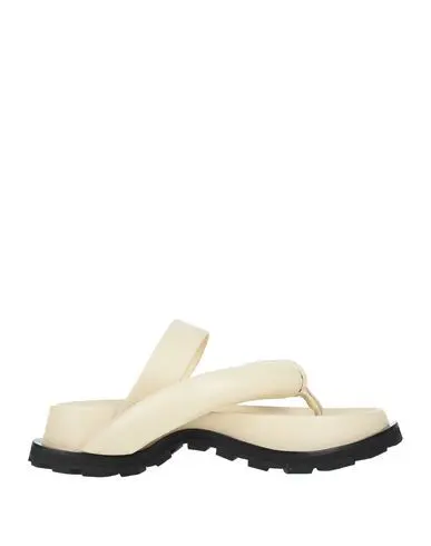 JIL SANDER Thong Sandals - White