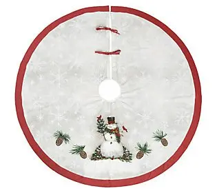 C&F HOME 54' Woodland Tree Skirt