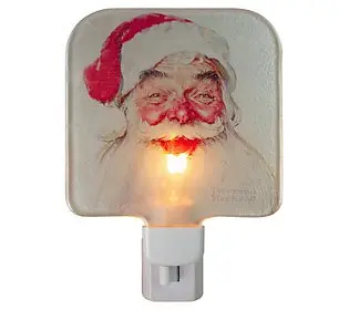 NORTHLIGHT 6' Norman Rockwell 'santa Claus' Nig T Light