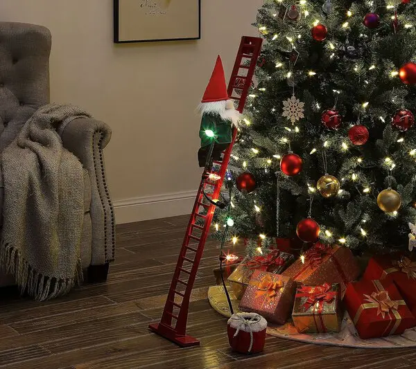 MR. CHRISTMAS Plush Super Climbing Elf