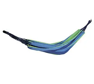 NORTHLIGHT 78' X 59' Striped Woven Double Brazi Lian Hammoc