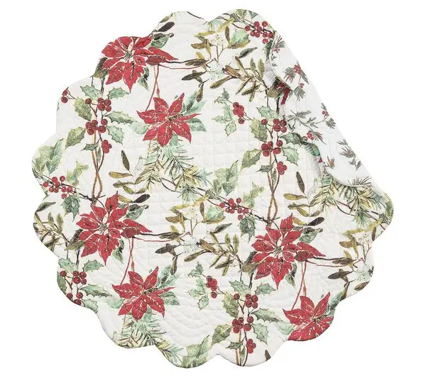 VALERIE PARR HILL 17' Eve Round Placemat Set Of 6 Valerie