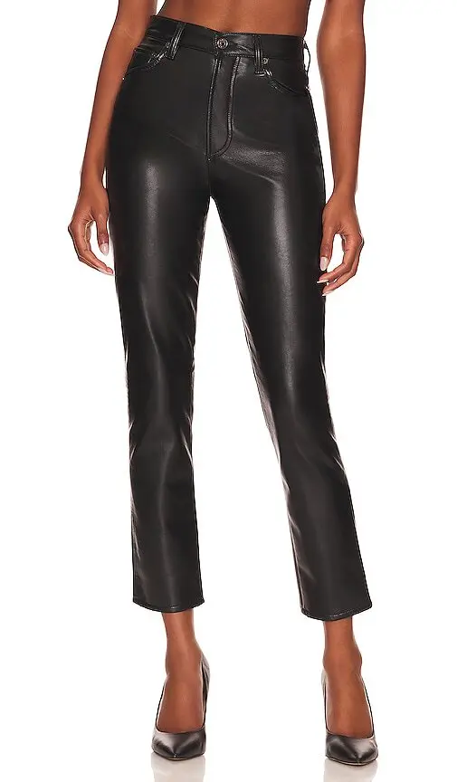 AGOLDE Recycled Leather Riley Long