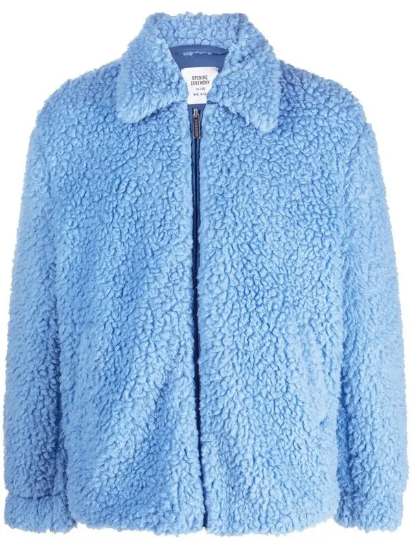 Opening Ceremony Faux-shearling Jacket