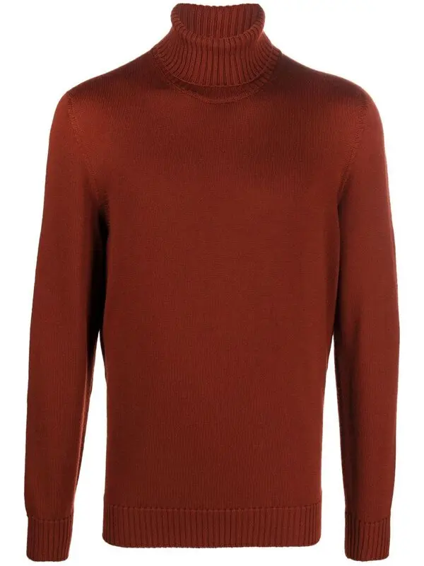 DRUMOHR Roll Neck Merino Jumper