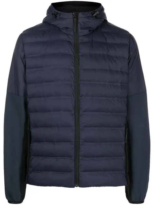 Aztech Mountain Ozone Quilted Fleece Midlayer Jacket - Blue