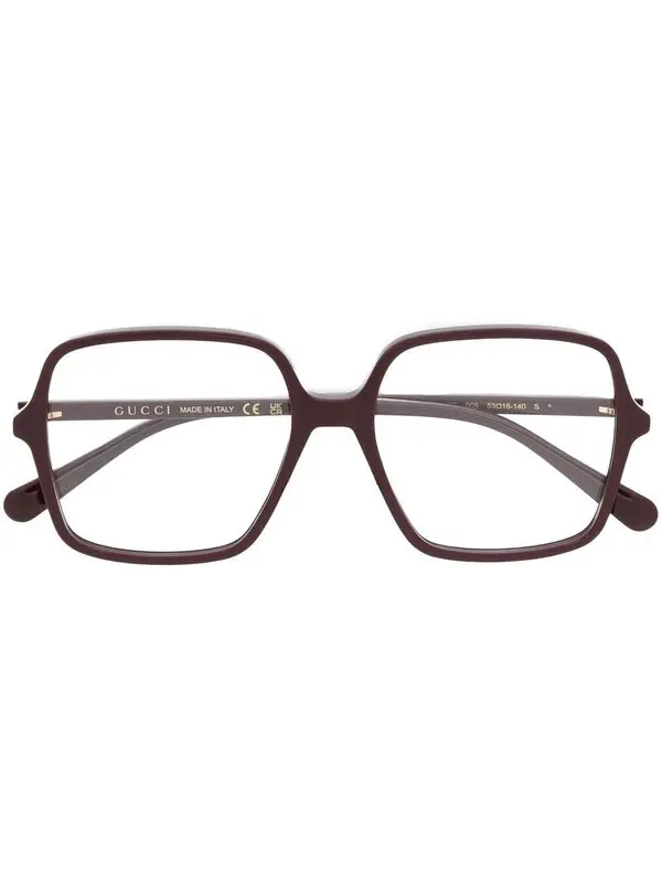 Gucci Oversize Square Frame Glasses