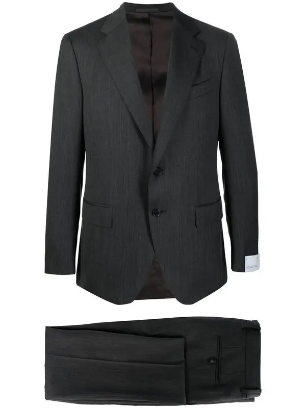 Caruso Single-breasted Woollen Suit