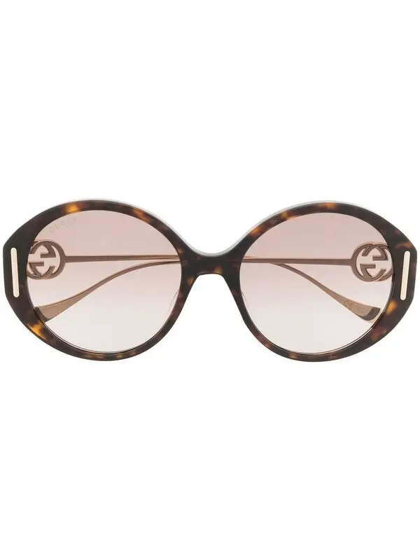 Gucci Oversized Round Sunglasses