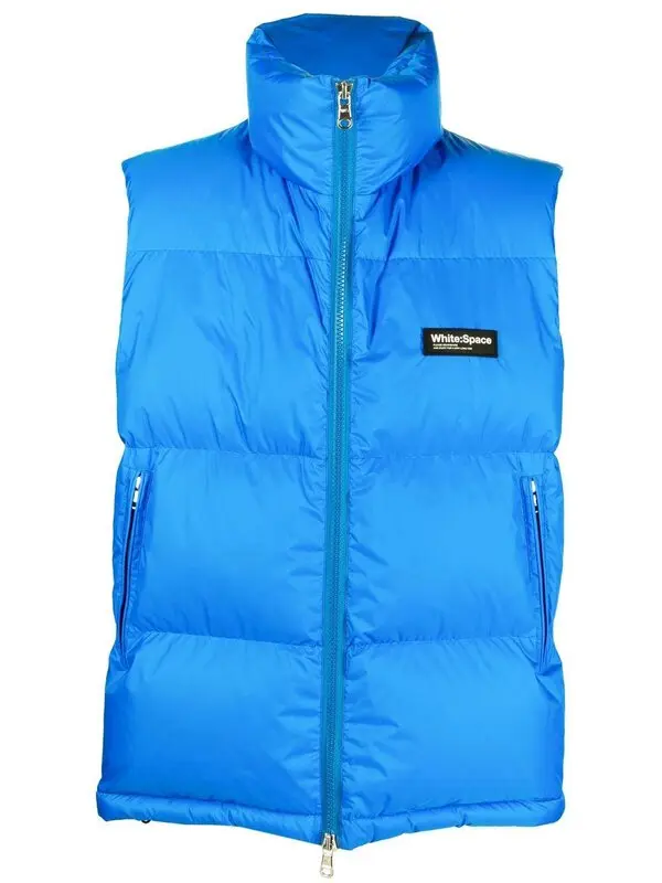 WHITE:SPACE Padded Gilet - Blue