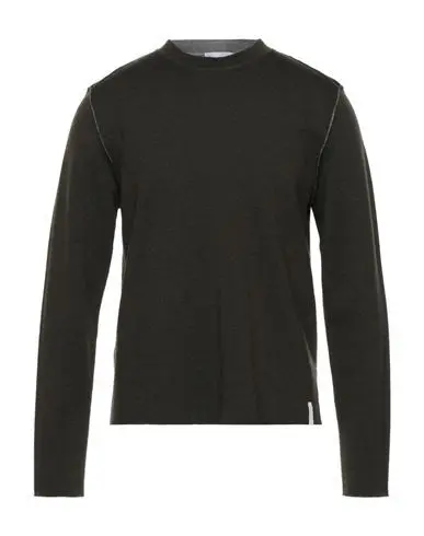 BROOKSFIELD Solid Virgin Wool Sweater - Green