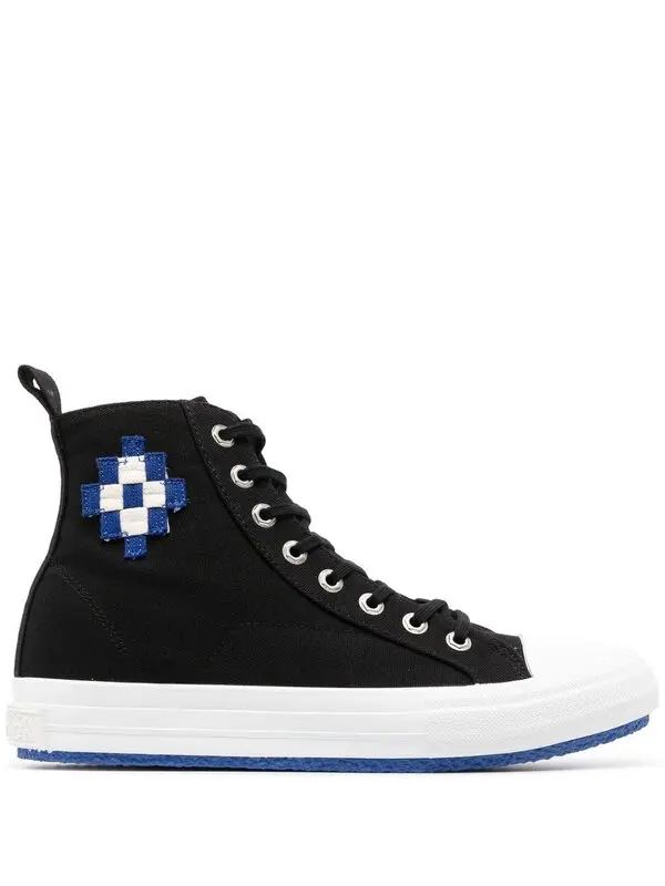 COUNTY OF MILAN Marcelo Burlon Lace-up High-top Sneakers