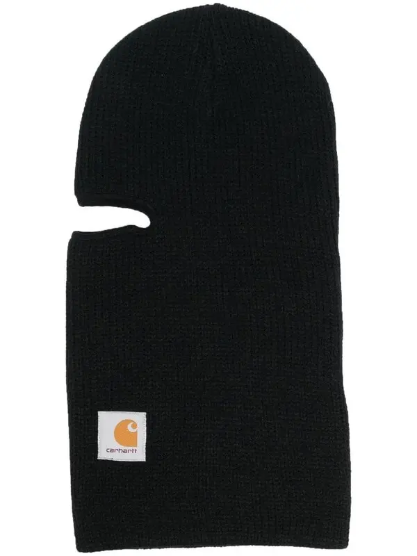 Carhartt Work In Progress Storm Chunky-knit Balaclava - Black