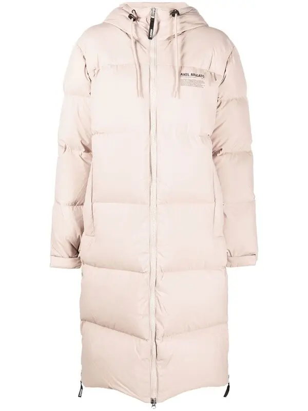 Axel Arigato Lumia Down Puffer Coat - Neutrals