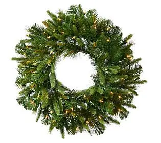 VICKERMAN 30' Cashmere Wreath Led By