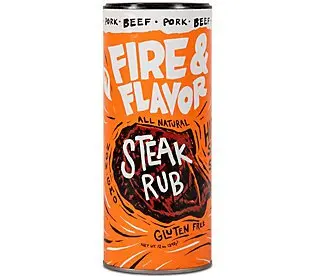 FIRE & FLAVOR 12-oz Steak Rub